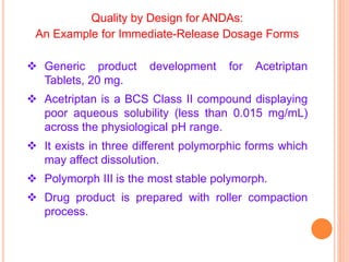 ICH Q-8 Quality by Design | PPTX