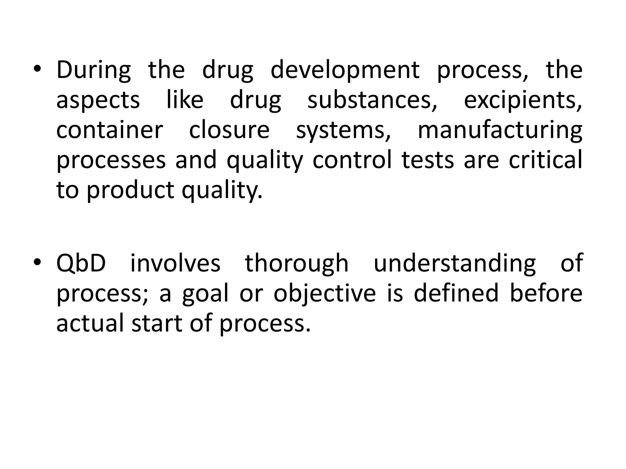 Quality by design (QbD) | PPTX