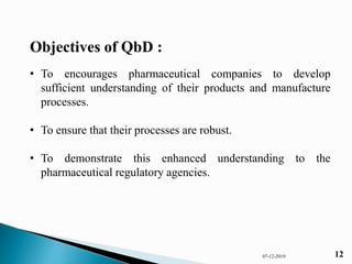 Quality by design (qbd) | PPTX