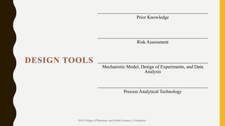 DEFINITION,PRINCIPLE, OBJECTIVES, ELEMENTS AND TOOLS OF QUALITY BY ...