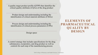 DEFINITION,PRINCIPLE, OBJECTIVES, ELEMENTS AND TOOLS OF QUALITY BY ...