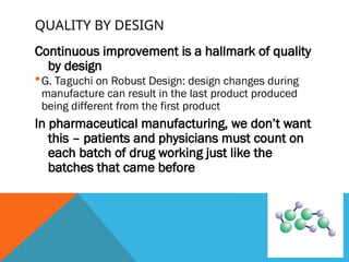 QUALITY_BY_DESIGN_QbD_IN_API.ppt........ | PPT