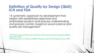 Quality by design vs control strategy | PPT