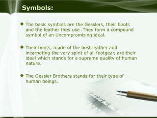 "Quality" by John Galsworthy | PPT