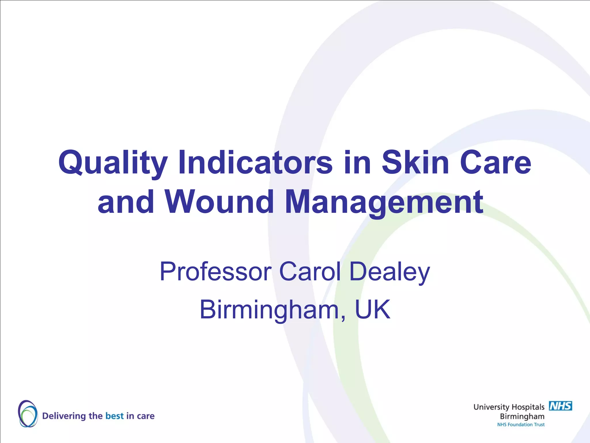 Quality care indicators - 20/09/2012 | PPT