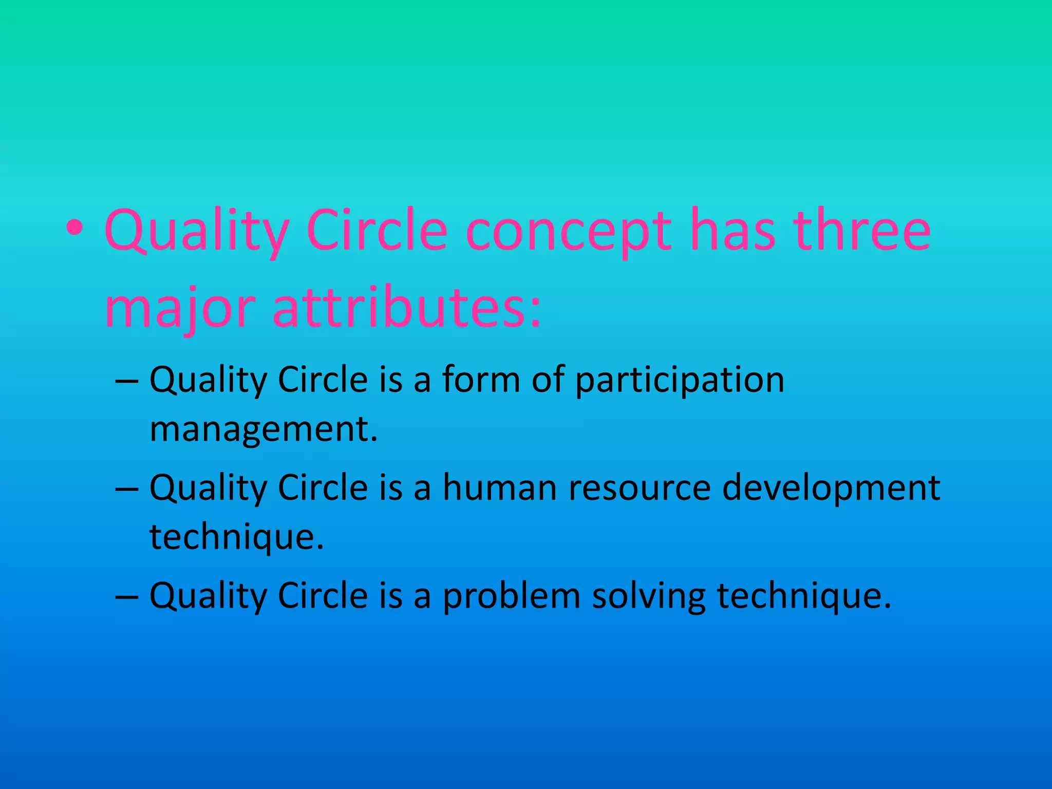 Quality Circle | PPTX