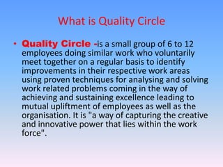 Quality Circle | PPTX