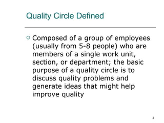 Quality Circle | PPT