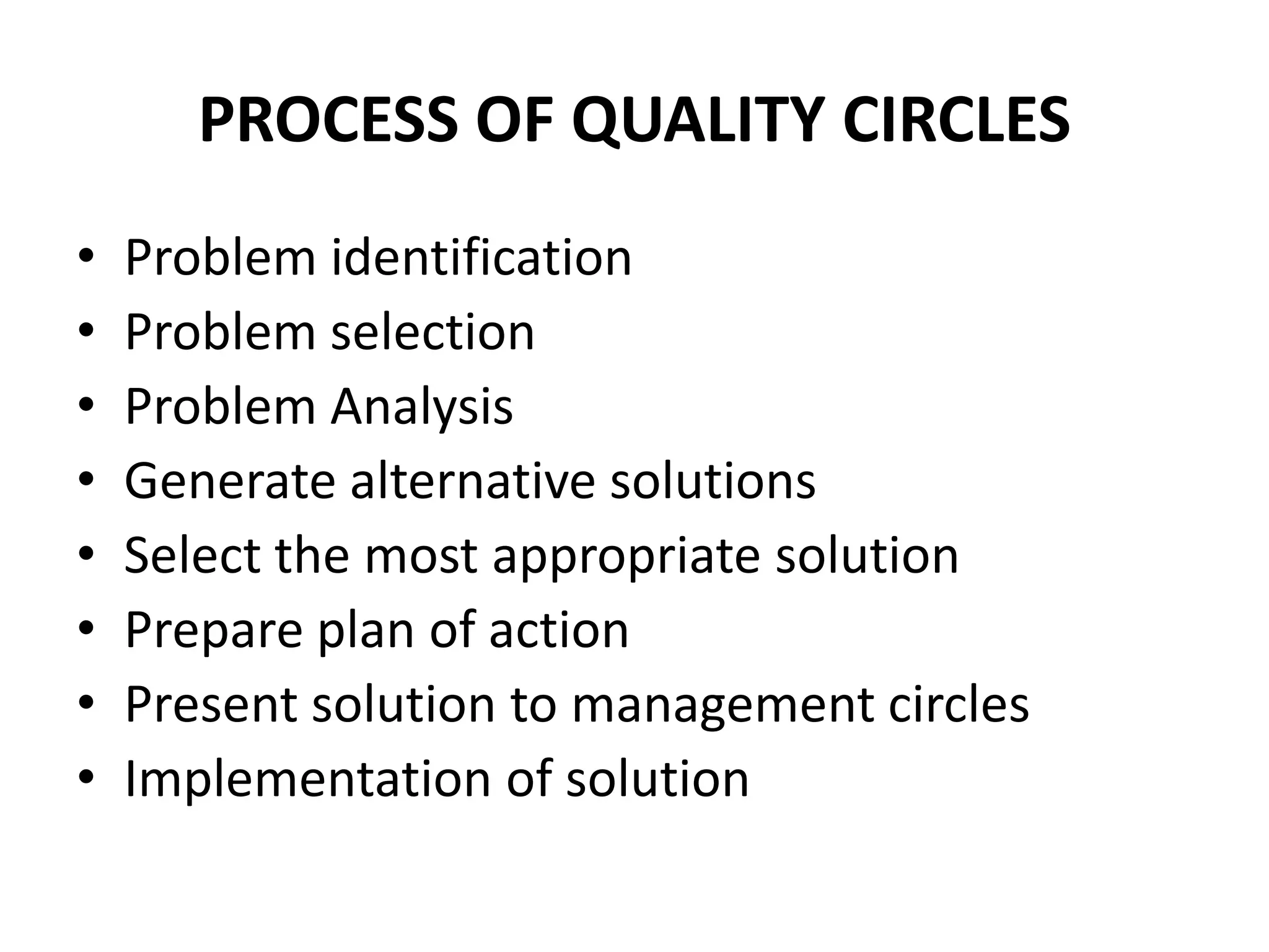Quality circle | PPTX