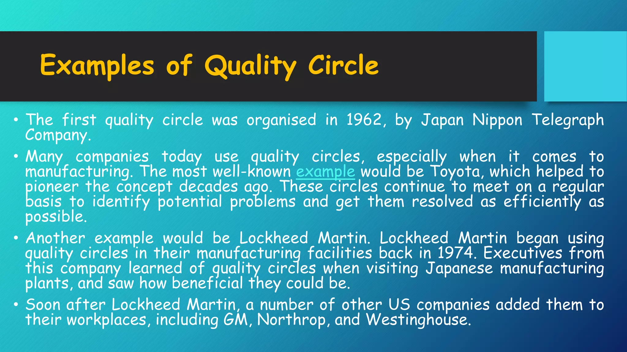 Quality circle | PPT