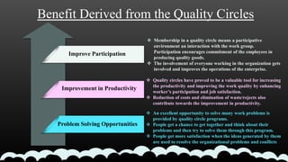 Quality circle | PPTX