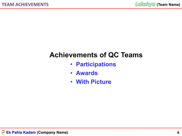 Quality Circle Presentation Template | PDF | Human Resources | Business