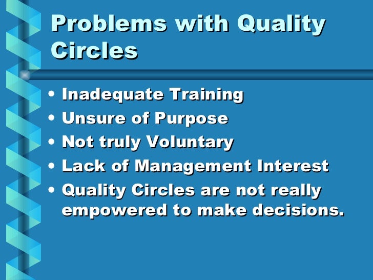 Quality Control Circle Quotes
