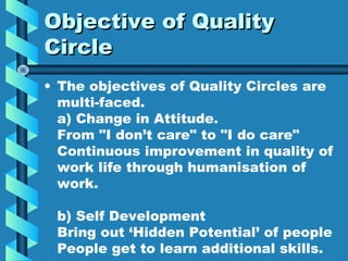 Quality circles | PPT