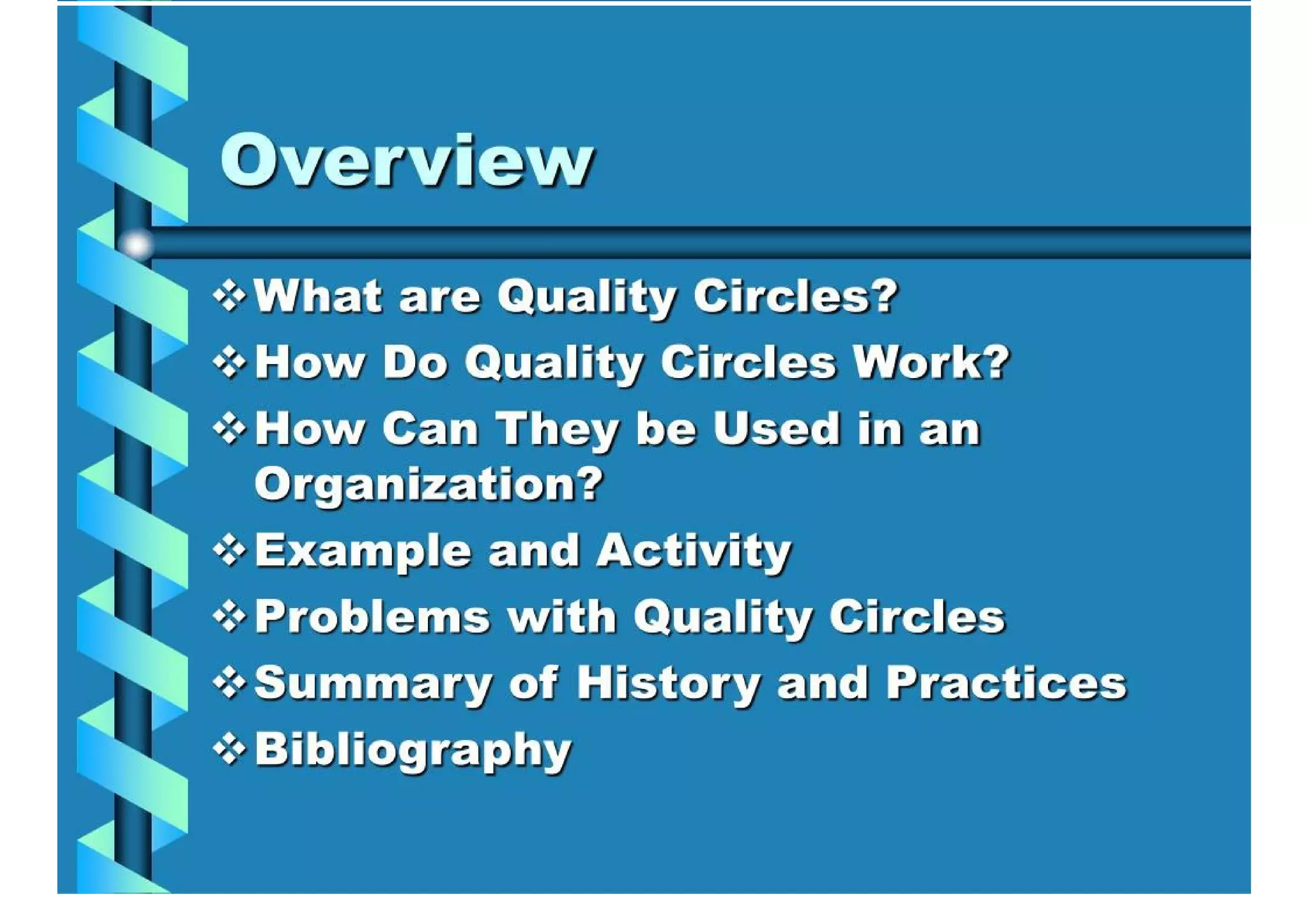Quality Circles | PDF