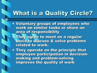 Quality circles (3) | PPT
