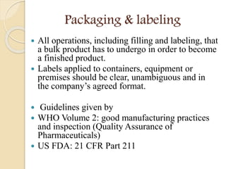 Quality & compliance excellence in pharmaceuticals | PPTX