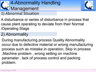 Quality concept and quality management | PDF