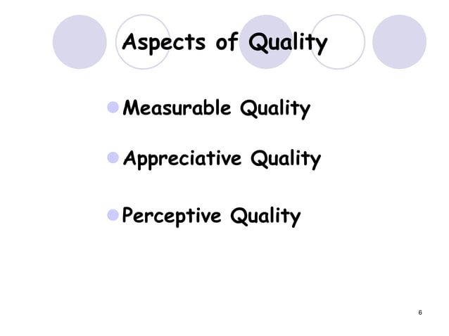 Quality concepts | PPT