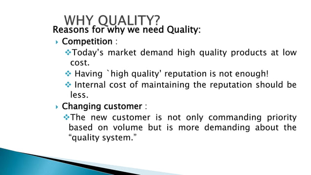 Quality concepts | PPT