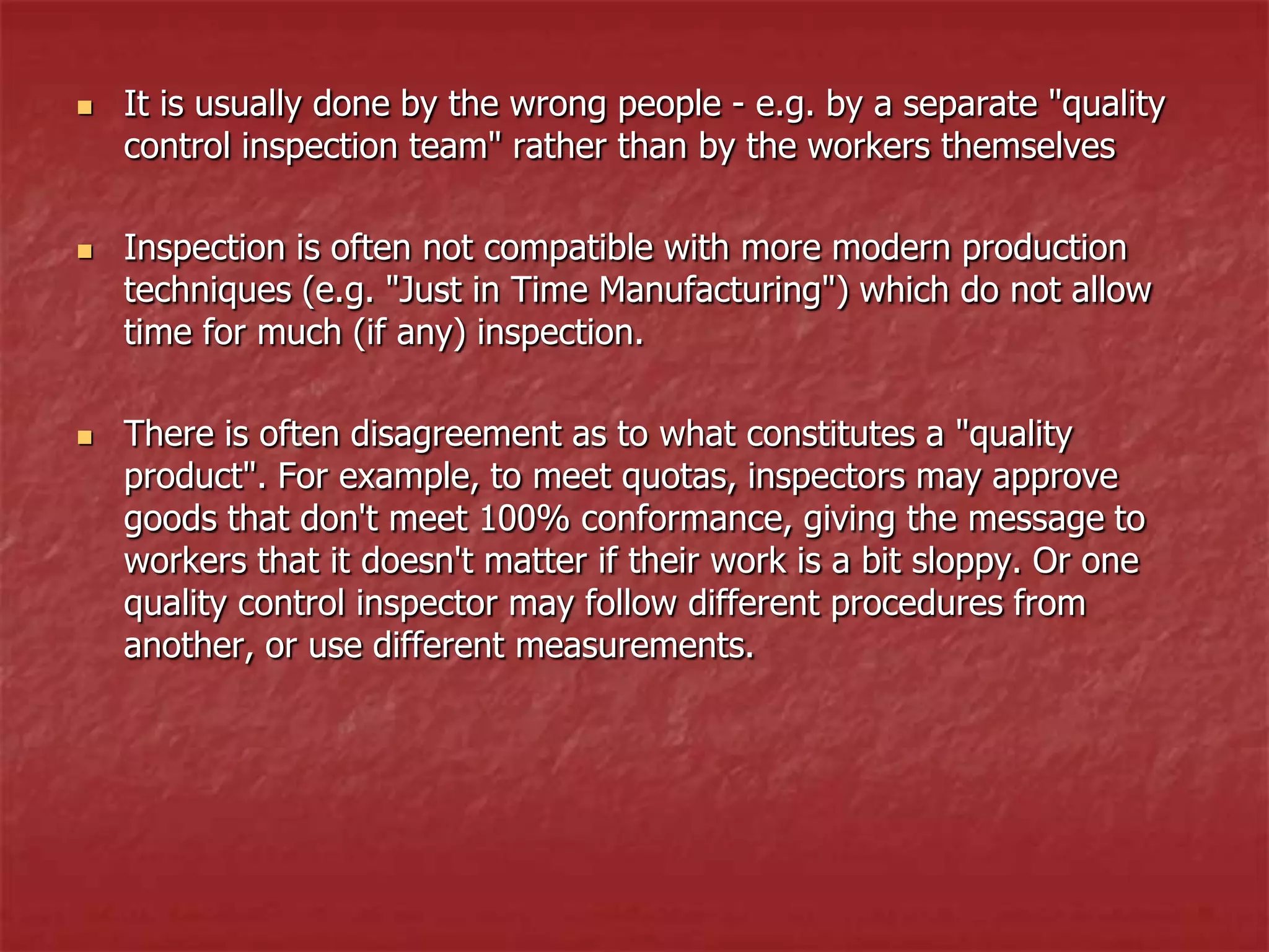 Quality control | PPTX