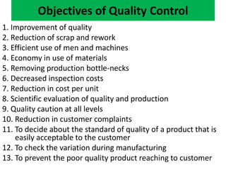 Quality Control | PPTX