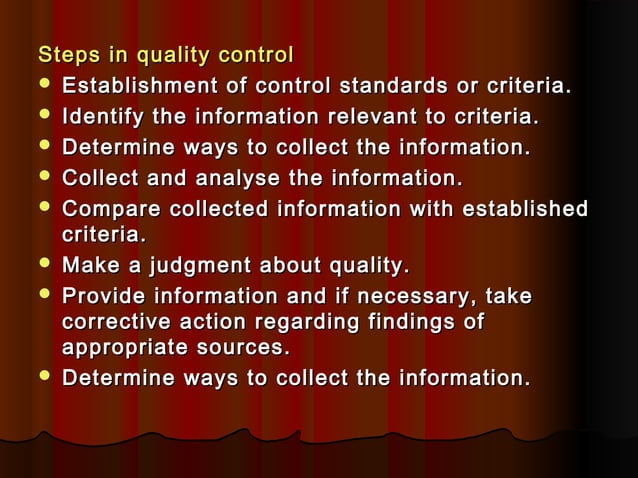 Quality control in Nursing , Nursing Managment | PPT