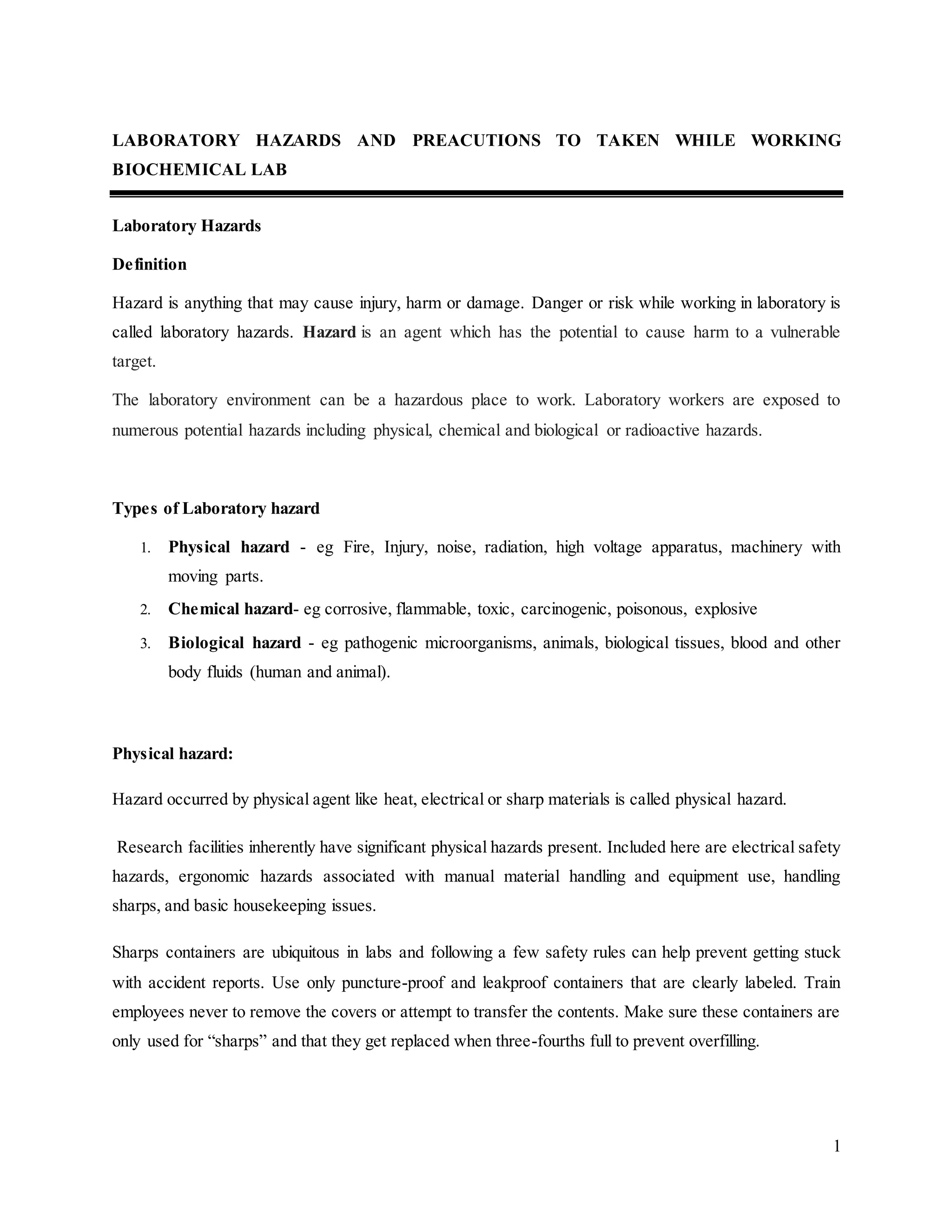 Quality control in Biochemistry by Pradip Hamal | DOCX