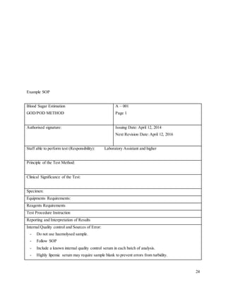 Quality control in Biochemistry by Pradip Hamal | DOCX