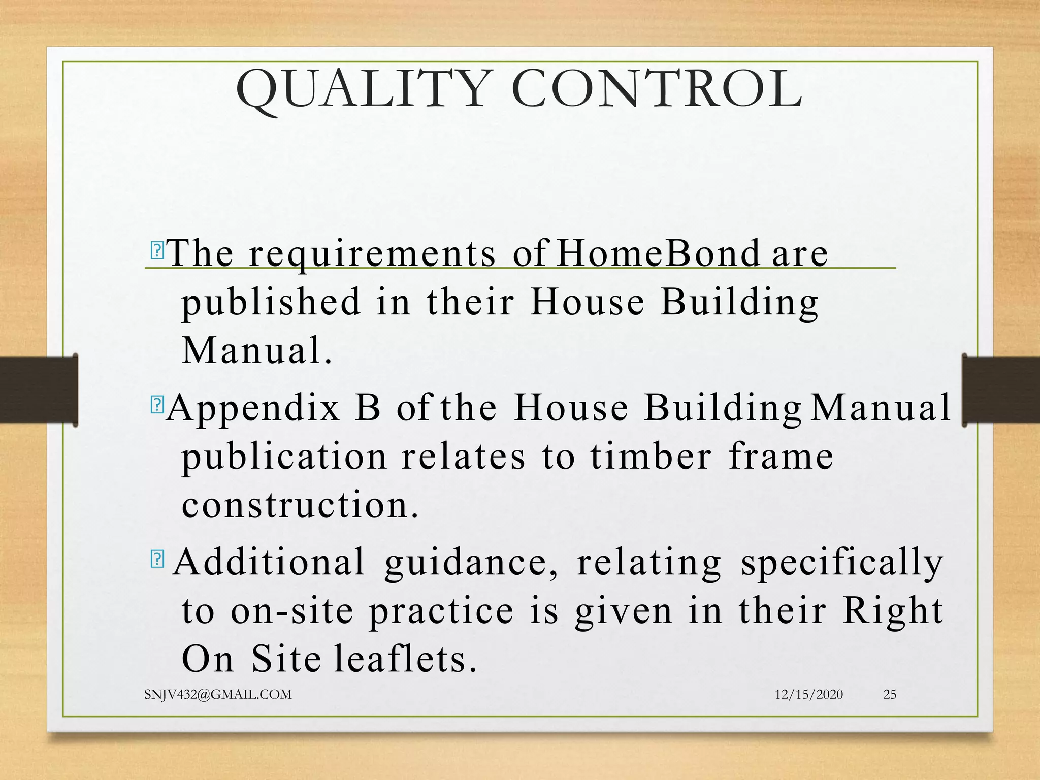 Quality control IN CONSTRUCTION | PDF