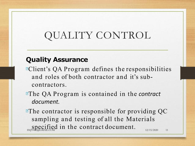 Quality control IN CONSTRUCTION | PDF | Construction Industry | Industries