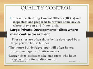 Quality control IN CONSTRUCTION | PDF