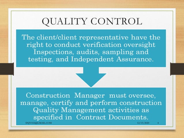 Quality control IN CONSTRUCTION | PDF | Construction Industry | Industries