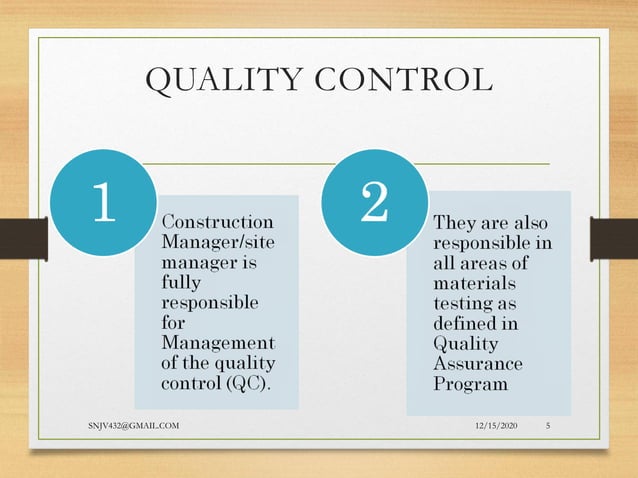 Quality control IN CONSTRUCTION | PDF | Construction Industry | Industries