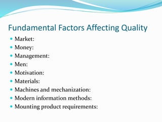 Quality control | PPSX | Business and Finance