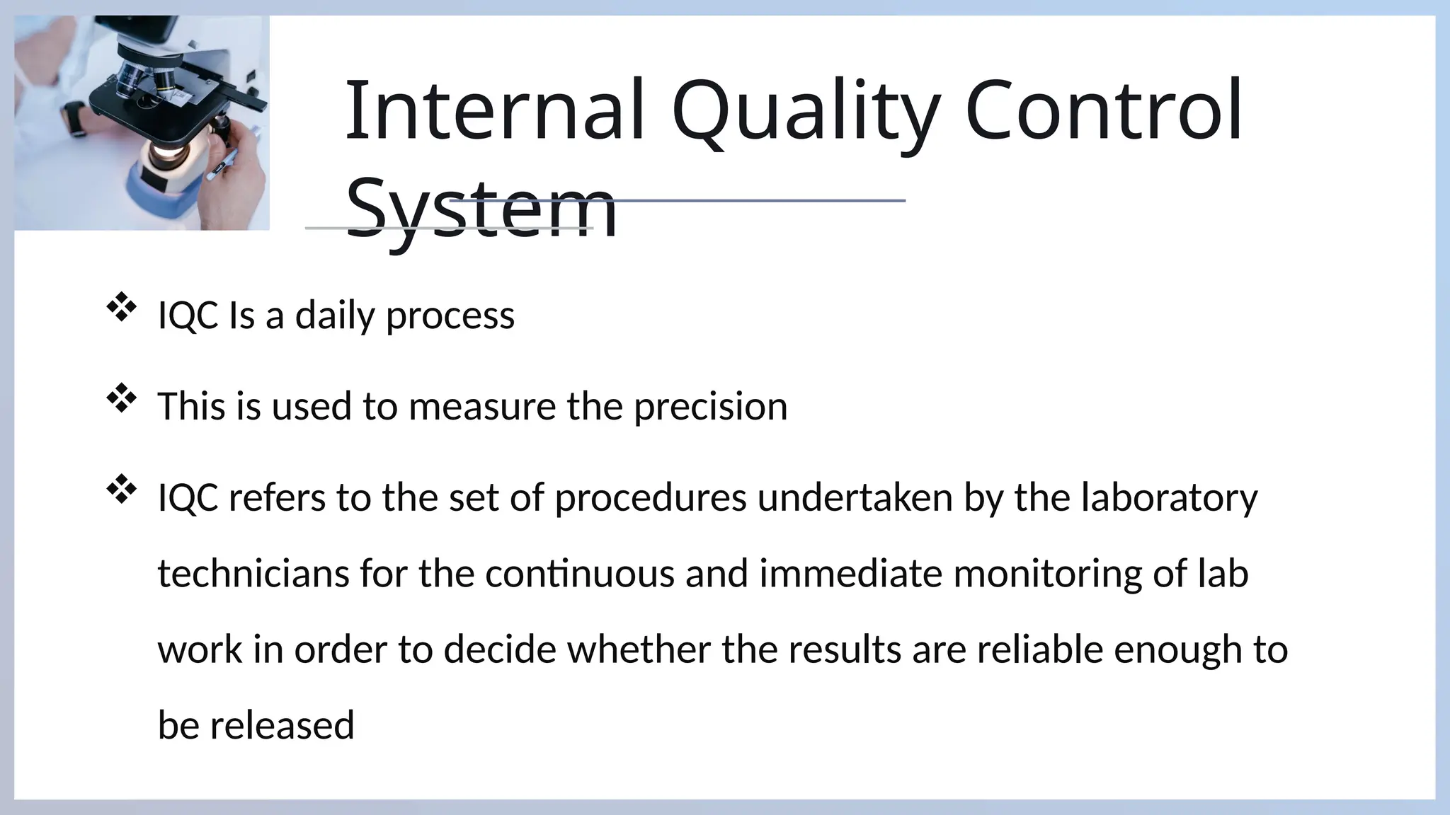 quality control.pptx FOR LAB PROFESSIONALS MBBS STUDENTS | PPTX