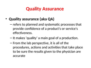 Quality control in histopathology laboratory | PPT