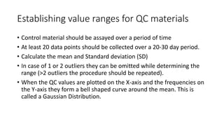 Quality Control for Medical Laboratories | PPTX