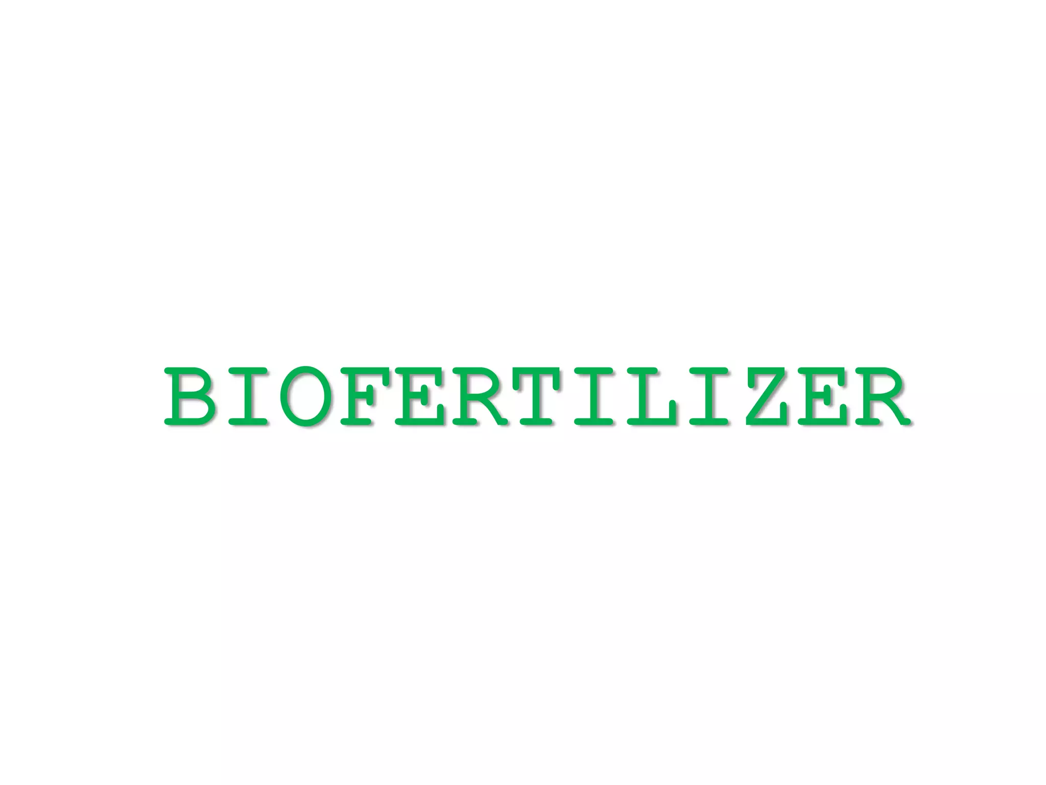 Quality control and constraints in biofertilizer production technology ...