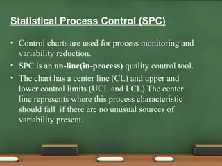 Quality control and improvement concepts | PPT
