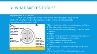 Quality control and inspection | PPTX