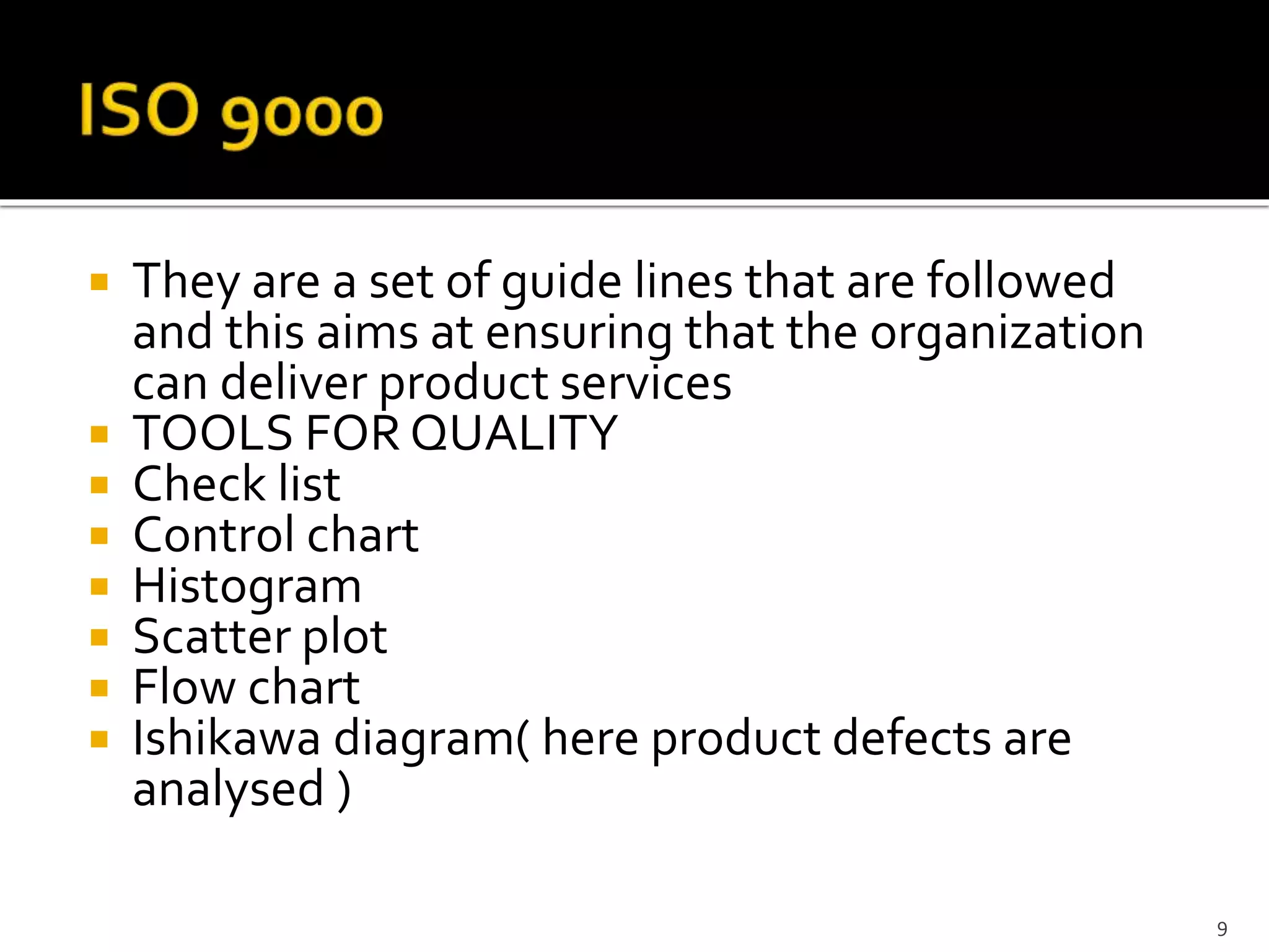Quality control and quality assurance | PPTX