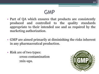 Quality control and quality assurance | PPTX