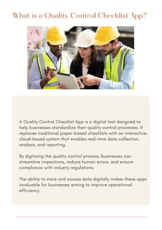 Quality Control Checklist App Enhancing Efficiency and Accuracy in Quality Assurance.pdf
