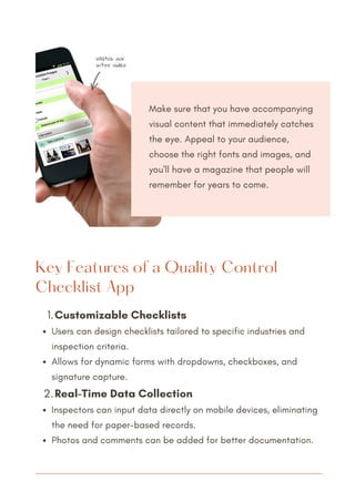 Quality Control Checklist App Enhancing Efficiency and Accuracy in ...
