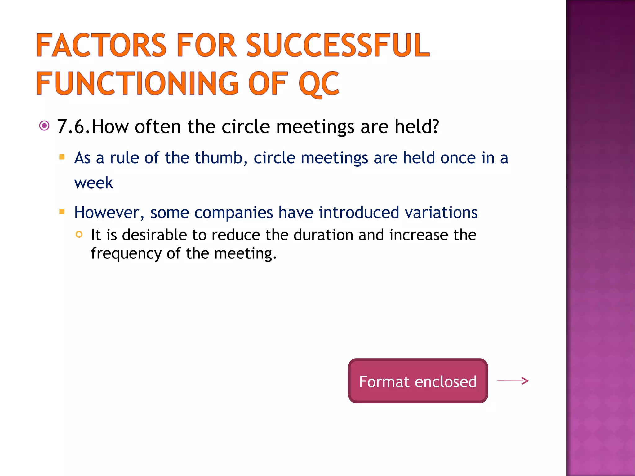 Quality control circle presentation | PPT