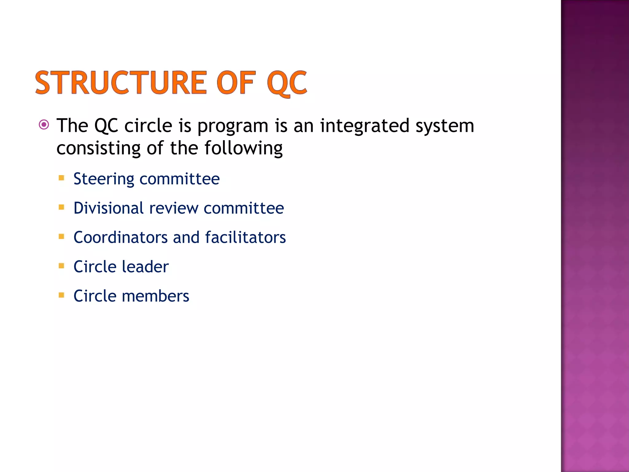 Quality control circle presentation | PPT
