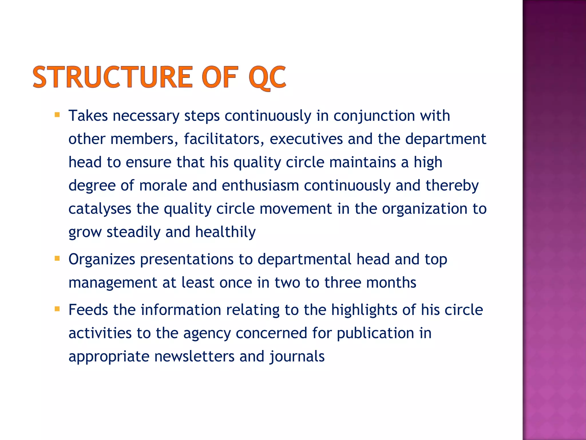 Quality control circle presentation | PPT