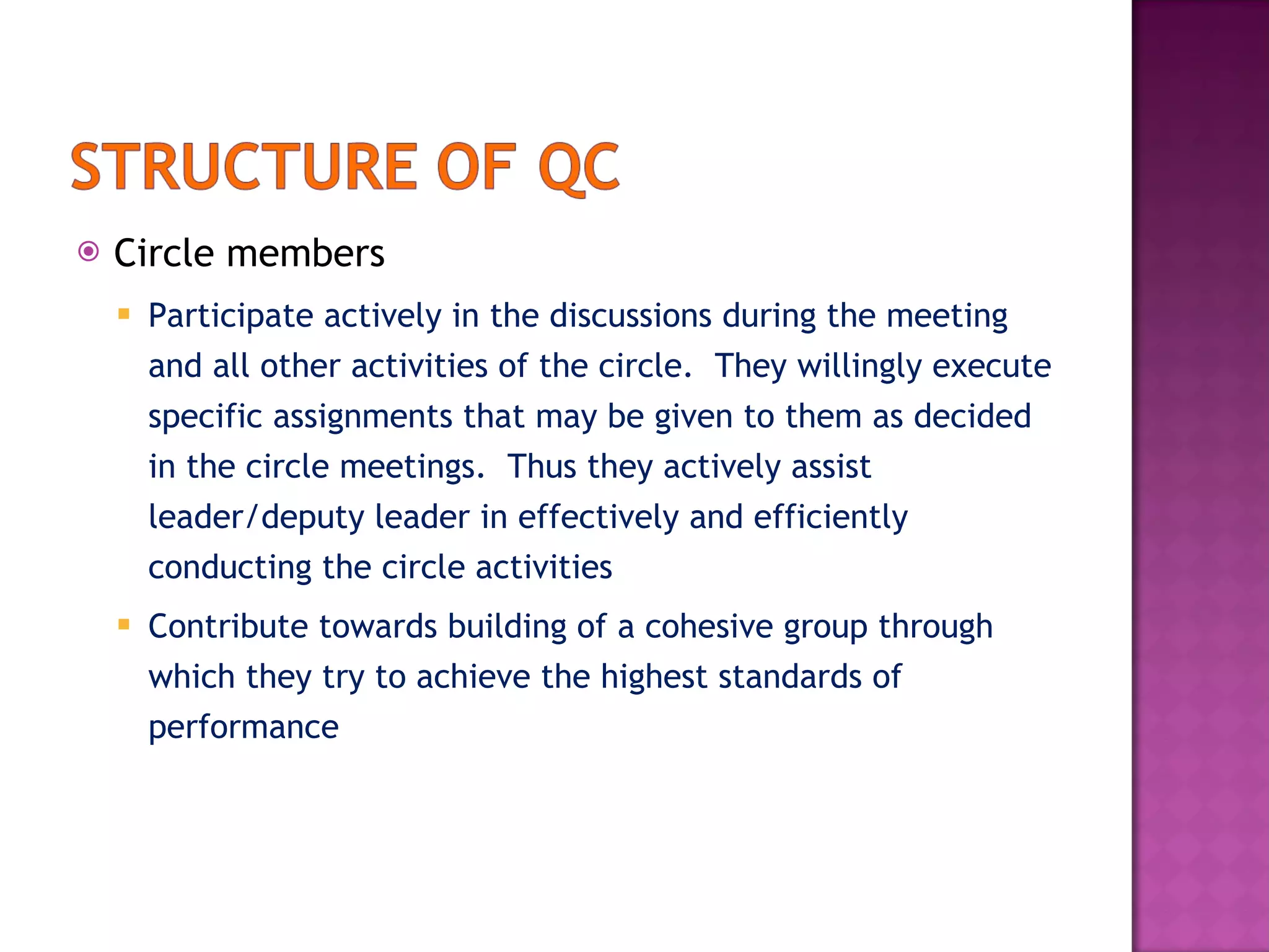 Quality control circle presentation | PPT