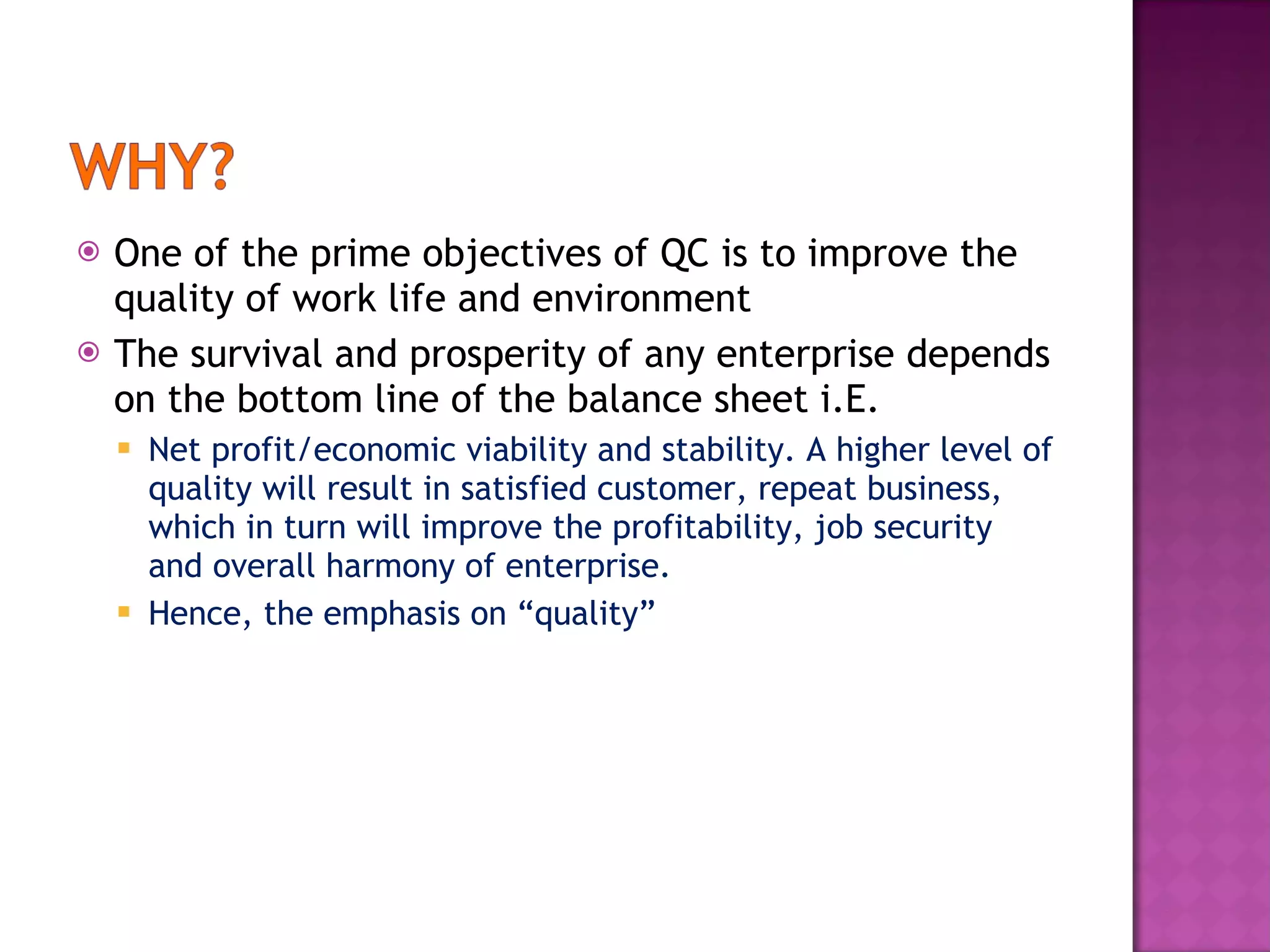 Quality control circle presentation | PPT